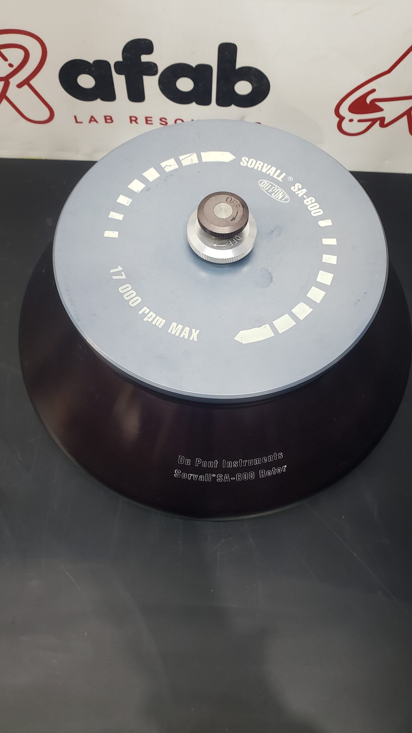 Sorvall SA-600 Fixed-Angle Rotor - AFAB Lab Resources, LLC