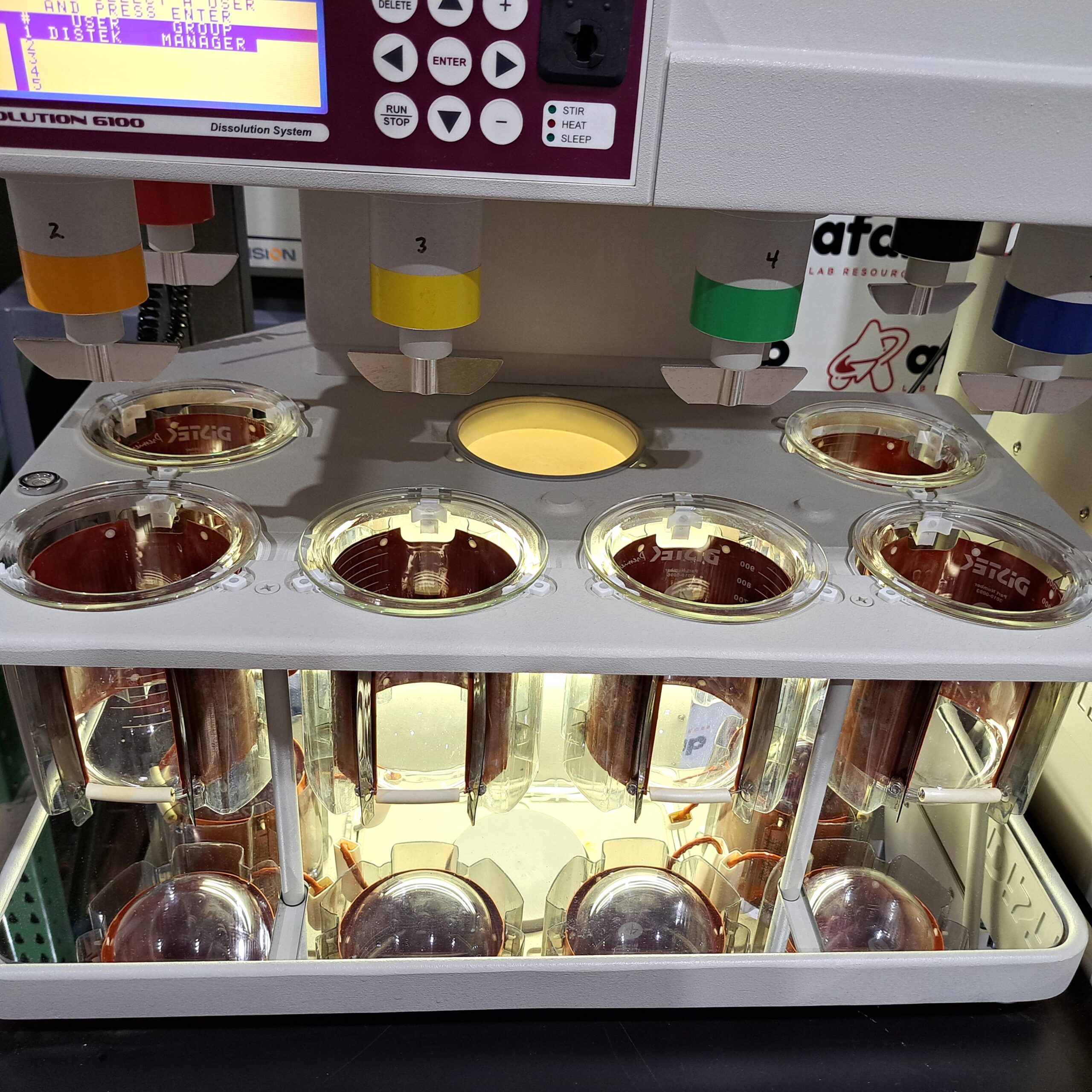 Distek Dissolution System - 4300 Autosampler, Dual 6100 Syri