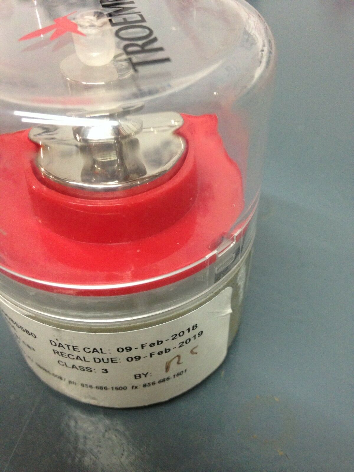 TROEMNER 100g Weight with Poly-carbonate Case - AFAB Lab Resources