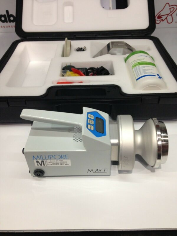 Millipore M Air T Environmental Air Tester Kit With Case ATASPLR01 ...