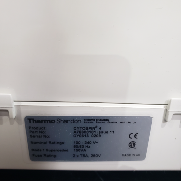 Thermo Shandon Cytospin 4 Centrifuge - AFAB Lab Resources