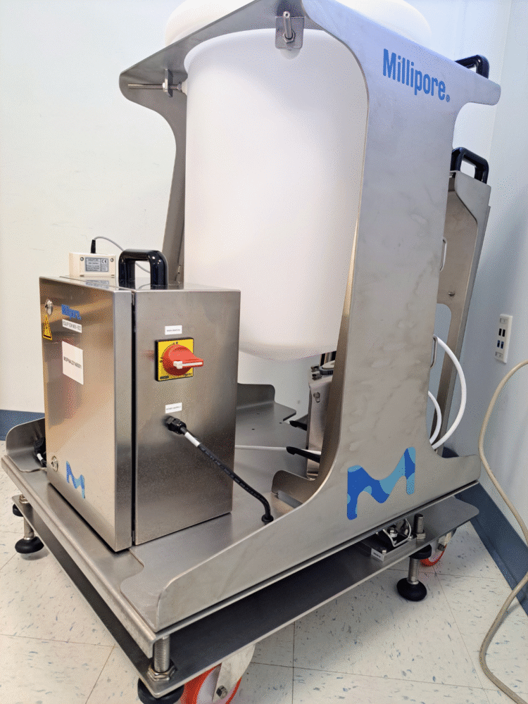 Millipore Mobius MIX50L Single-Use Mixing System w/Weighing.