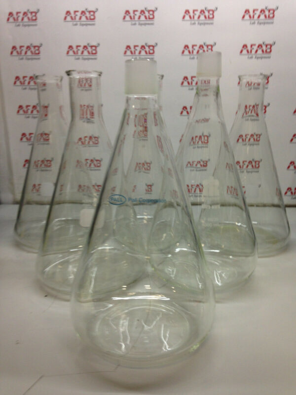 Mixed Brands 4000 mL Erlenmeyer Flask – Lot of 6 - AFAB Lab Resources