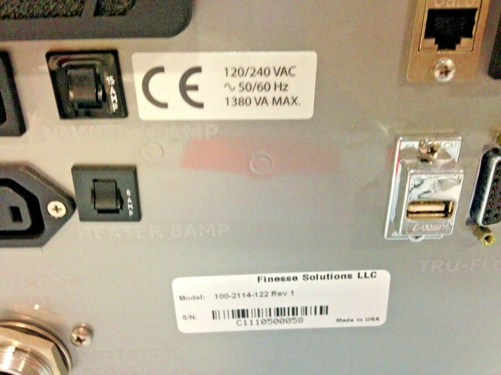 Finesse Truviu RPDP Mini Bioreactor Control System 100-2114-122 Rev 1 ...