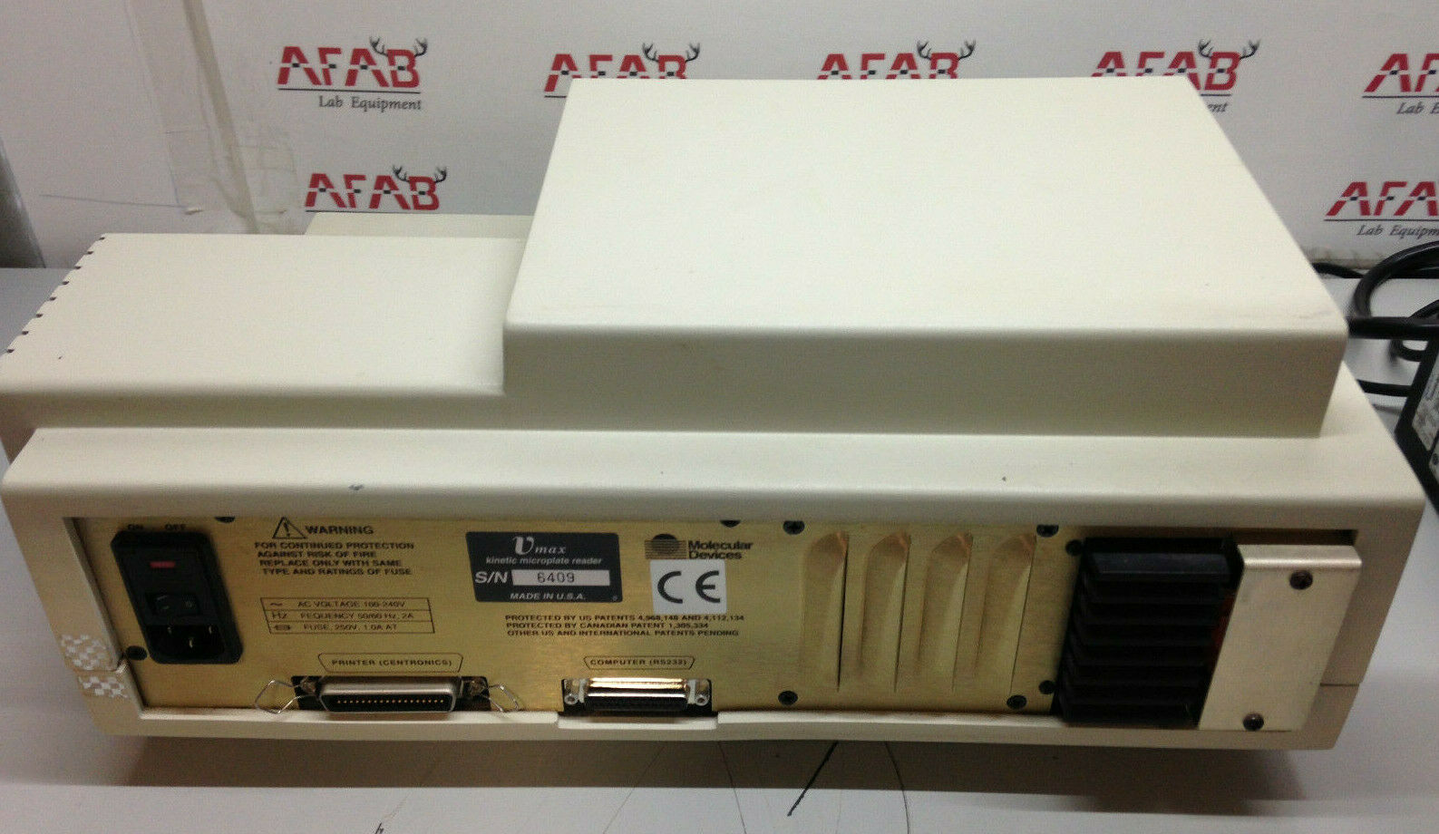 Molecular Devices Vmax Kinetic Microplate Reader with Computer - AFAB ...