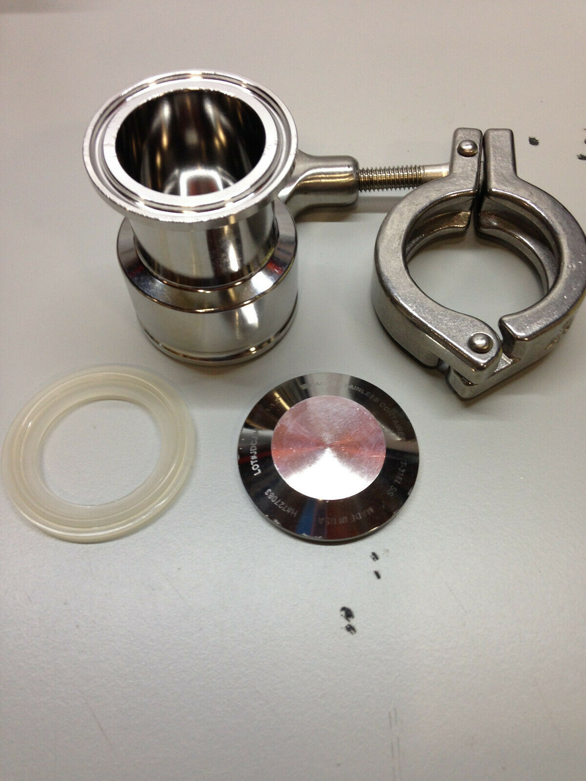 Eagle Stainless Steel 55 mL STB-55 Bottle - AFAB Lab Resourc