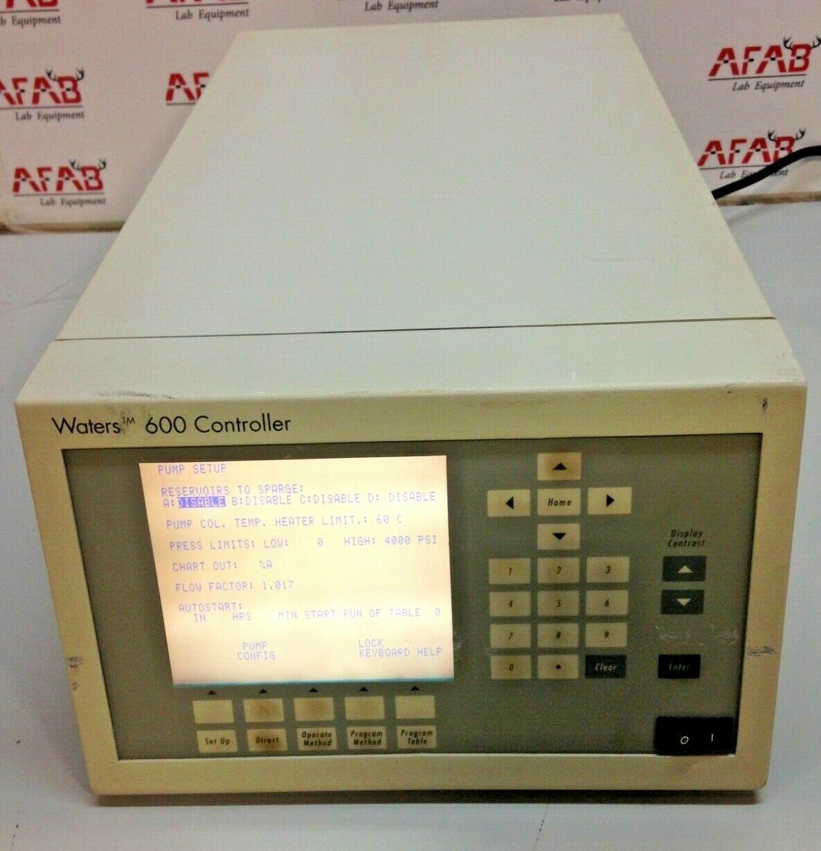 Waters 600 6CE Pump Controller - AFAB Lab Resources