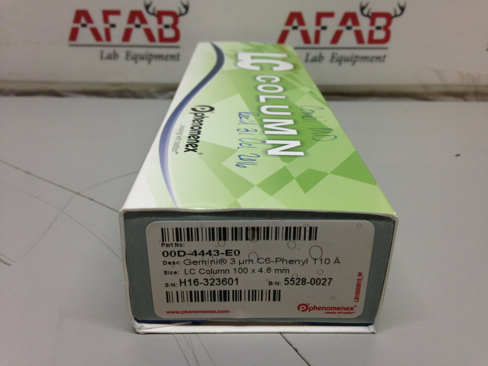 Phenomenex LC Column 00D-4443-E0 Gemini 3 µm C6-Phenyl 110A.