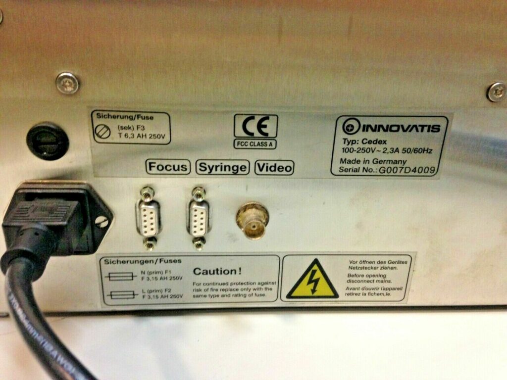 Innovatis Cedex MS20C Automated Cell Counter - AFAB Lab Resources