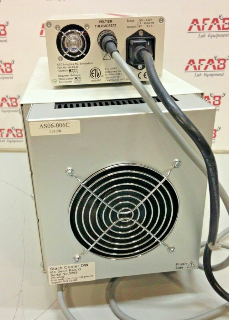 3 Drawer MC 04-01 Stack Cooler DW with MN 03-00 Peltier Thermostat ...