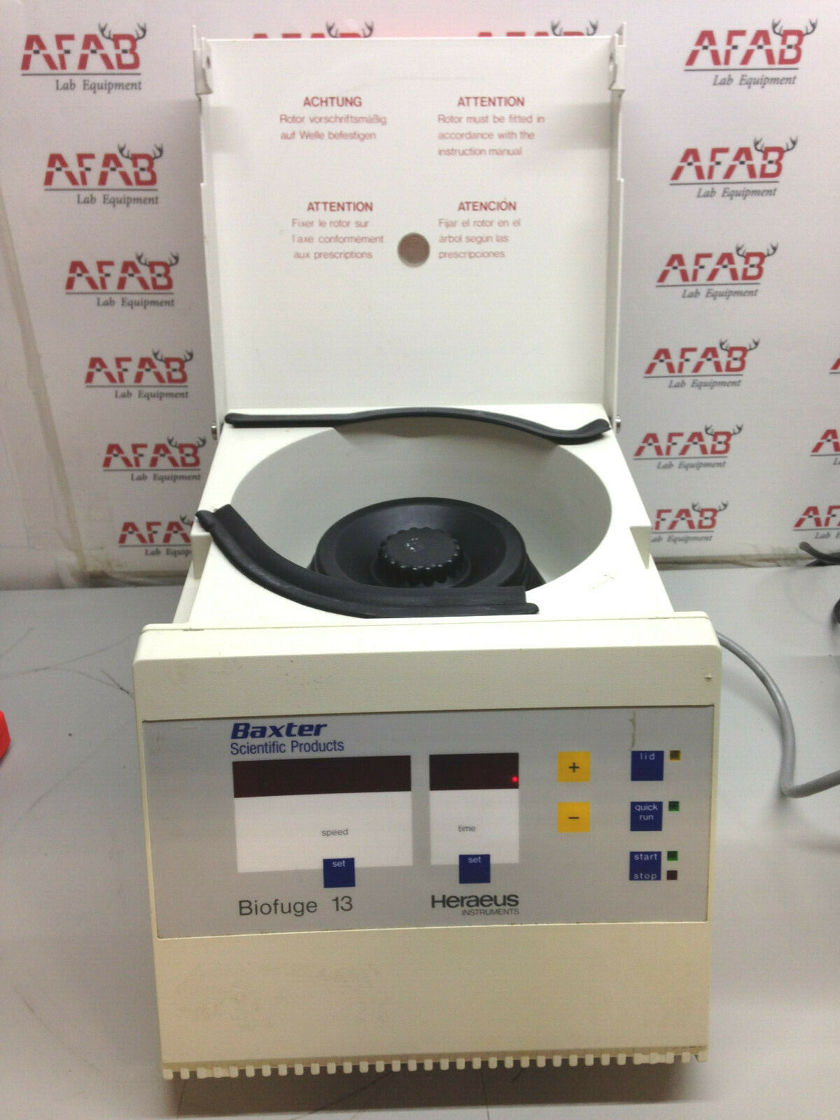 Heraeus Biofuge 13 Microcentrifuge - AFAB Lab Resources