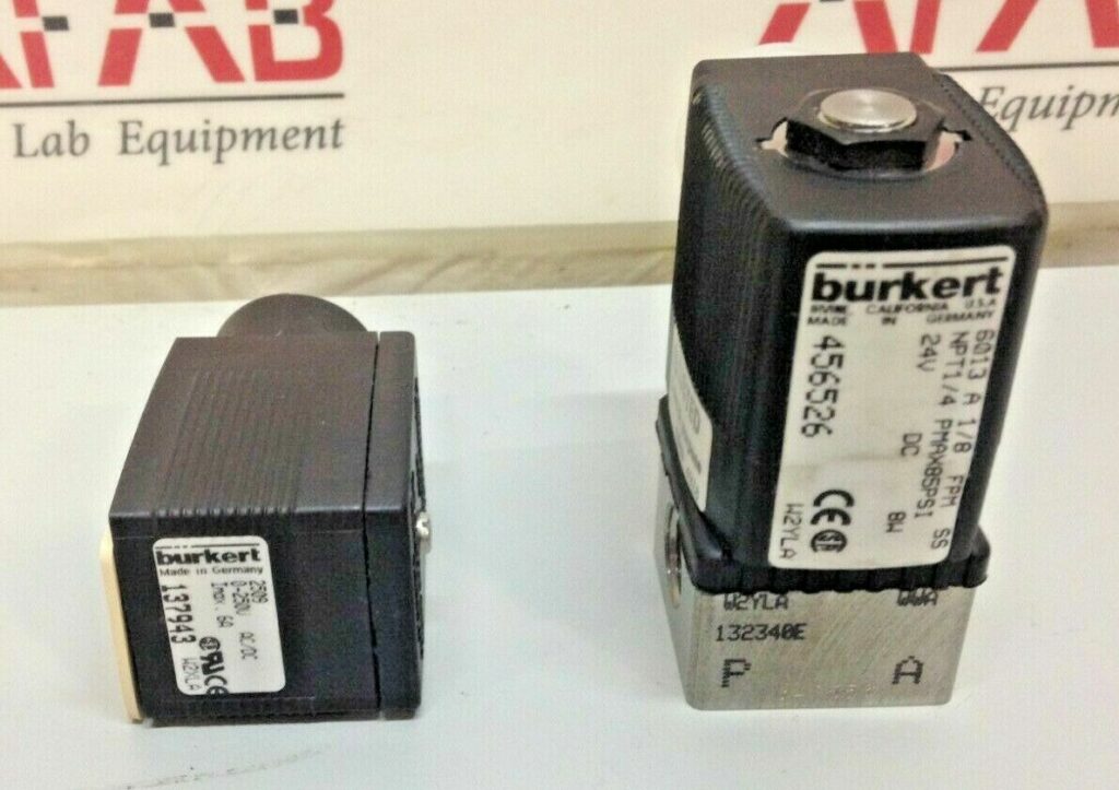Burkert Type 6013 2 Way Solenoid Valve - AFAB Lab Resources